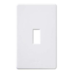 lutron fw-1-wh wallplate, white