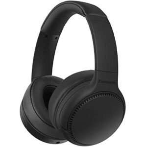 panasonic rb-m300b deep bass wireless bluetooth immersive headphones with xbs deep and bass augmentation (black) (rb-m300b-k)