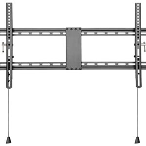 Monoprice Low Profile Extra Wide Tilt TV Wall Mount Bracket for LED TVs 43in to 90in, Max Weight 154 lbs, VESA Patterns up to 800x400, Fits Curved Screens - Commercial Series