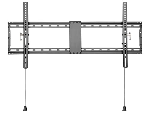 Monoprice Low Profile Extra Wide Tilt TV Wall Mount Bracket for LED TVs 43in to 90in, Max Weight 154 lbs, VESA Patterns up to 800x400, Fits Curved Screens - Commercial Series