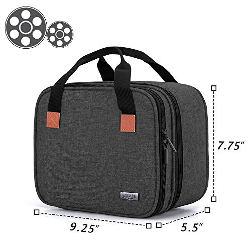 Luxja Carrying Bag for DR.J Mini Projector, Portable Case for Mini Projector and Accessories (Fits Most Major Mini Projectors), Black