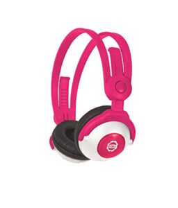 kidz gear bluetooth® stereo headphones for kids – pnk