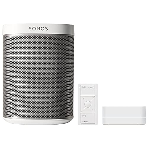 Lutron Caséta Wireless Pico Smart Remote for Audio, Works with Sonos, PJ2-3BRL-GWH-A02, White