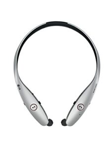 lg electronics tone infinim bluetooth stereo retractable headset hbs-900 silver