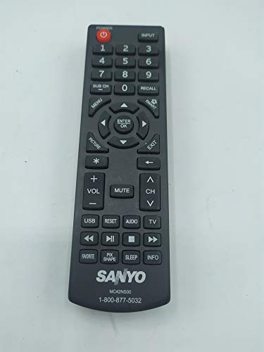 Sanyo MC42NS00 Remote Control