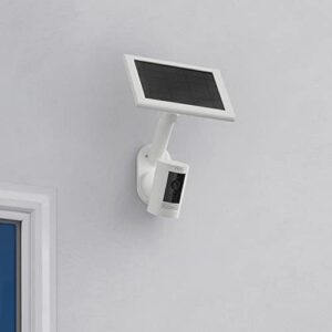 Ring Wall Mount for Solar Panels and Cams, White