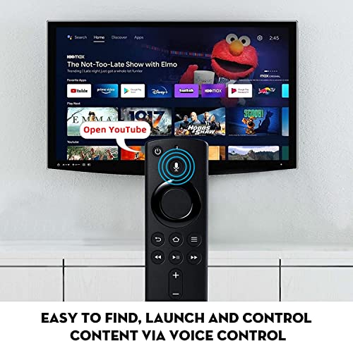 L5B83H Replacement Voice Remote Control fit for Fire TV Stick(Lite,2nd Gen,3rd Gen,4K),Fire TV Cube(1st and 2nd Gen)