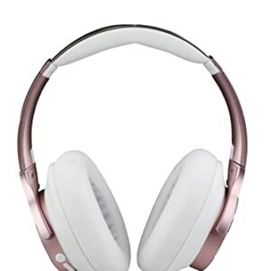 Altec Lansing Comfort Q+ Bluetooth Headphones, Active Noise Cancellation, Comfortable, Quite, Noise Cancelling Headphone, Up to 26 Hours of Playtime, 30 Ft. Wireless Range, Rose Gold