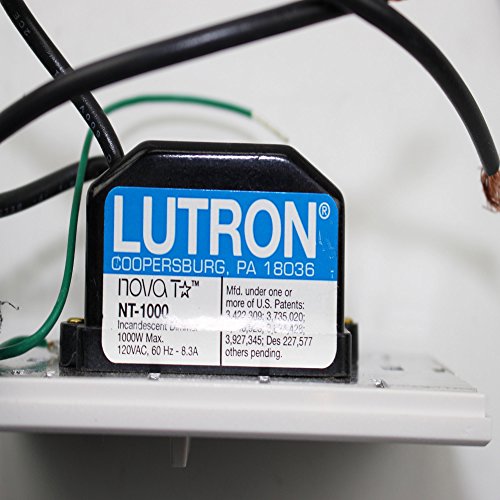 Lutron NT-1000-WH, Lighting Dimmer, 1000W, See Image