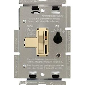 Lutron Dimmer Single Pole Single Pole Or 3 Way Ivory Carded