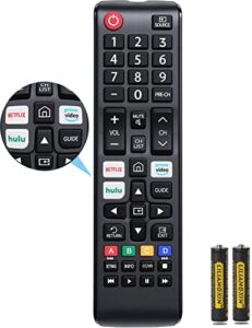 upgrade model universal remote for samsung tv remote, remote for compatible all samsung smart tv, led, lcd, hdtv, 3d, series tv, remote control for samsung smart tv control replacement