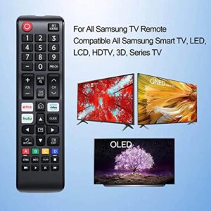 Upgrade Model Universal Remote for Samsung Tv Remote, Remote for Compatible All Samsung Smart TV, LED, LCD, HDTV, 3D, Series TV, Remote Control for Samsung Smart Tv Control Replacement