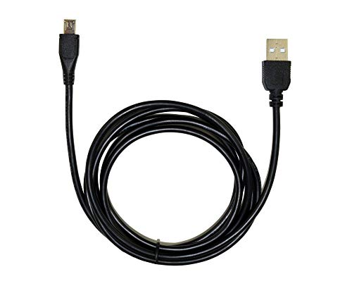 Proxicast Premium 8mm Extra Long Tip USB 2.0 Micro-USB Male - to - USB A Male Cable - 6 ft Length - Heavy 22 AWG Gauge - Fast Charge + Data for Thick Cases & Deep Connectors (PRX-RFU212)