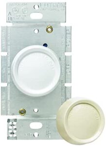 lutron fsq-2fh-dk electronics rotary on/off fan-speed control , white