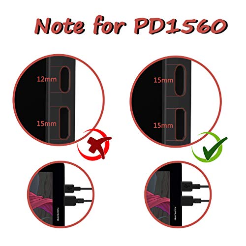 GAOMON 3 in 1 Cable for PD1161 PD1560 PD1561 Drawing Display Tablet- HDMI USB Power in 1 Cable