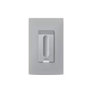 Brilliant Smart Dimmer Switch (Gray) — Compatible with Alexa, Google Assistant, Apple HomeKit, Hue, LIFX, SmartThings, TP-Link, Wemo and More