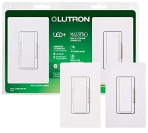 lutron maestro 1.25-amp white digital dimmer