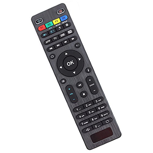 Amiroko Replacement Remote Control for MAG254 MAG250 255/256 / 257/260 / 275/349 / 350/351 / 352 OTT Tv Box IPTV Set-Top Box, Black