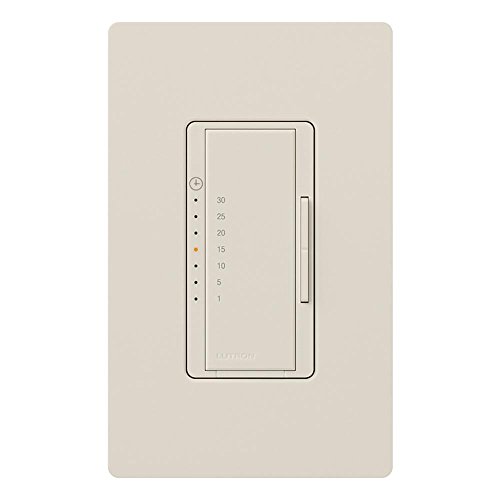 Lutron MA-T530G-LA Maestro eco-timer Single-Pole Dimmer, Light Almond