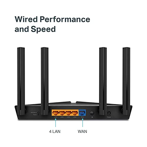 TP-Link Wifi 6 AX1500 Smart WiFi Router (Archer AX10) 802.11ax Router, Dual Band AX Router,Beamforming,OFDMA, MU-MIMO, Parental Controls, Works with Alexa (Renewed)