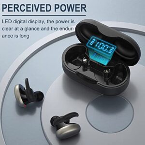 #LB2e09 Bluetooth Earphones Wireless in Ear Earphones Waterproof Sports Running Electric Display Bluetooth Earphones