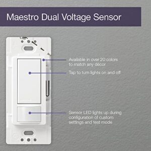 Lutron MS-OPS6M2-DV-WH Occupancy Sensor Switch, White