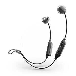 sol republic relays sport water resistant wireless bluetooth headphones, black