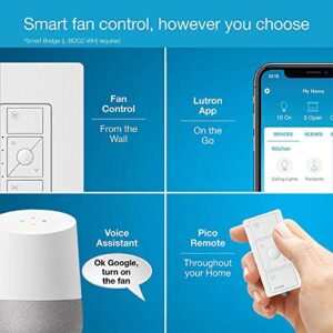 Lutron PD-FSQN Caseta Wireless Smart Fan Speed Control