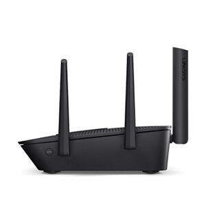 Linksys WiFi 5 Router, Tri-Band, 3,500 Sq. ft Coverage, 25+ Devices, Speeds up to (AC4000) 4.0Gbps - EA9300