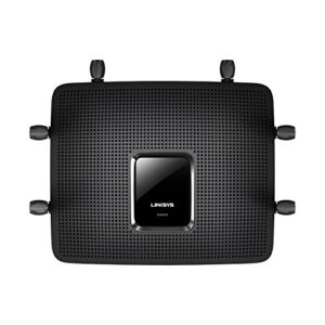 Linksys WiFi 5 Router, Tri-Band, 3,500 Sq. ft Coverage, 25+ Devices, Speeds up to (AC4000) 4.0Gbps - EA9300