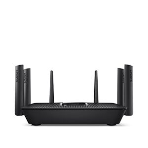 Linksys WiFi 5 Router, Tri-Band, 3,500 Sq. ft Coverage, 25+ Devices, Speeds up to (AC4000) 4.0Gbps - EA9300