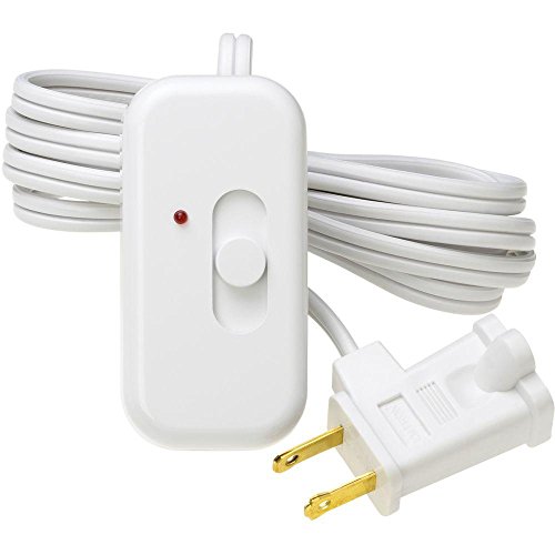 Lutron Credenza Plug-In Dimmer for Incandescent and Halogen with Locator Light, TT-300NLH-WH, White