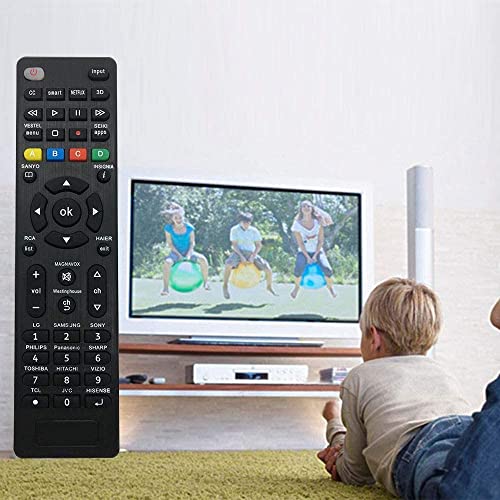 Universal Remote Control for Samsung, Sharp, LG, Sony, Panasonic, Toshiba,TCL Smart TVs and Other Brands with Netflix Smart TVs Remote Control