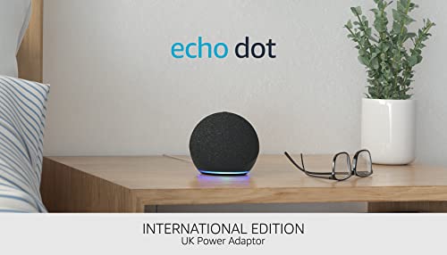 Echo Dot (4th generation) International Version | Smart speaker with Alexa | Charcoal