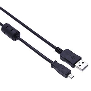 kodak u-8 (u8) easyshare usb cable cord compatible with c140, c180, c182, c190, c310, c315, c330, c340, c350, c360, c433, c503, c513, c530, c763, c813, c875, c913, c1013, cd33 (transfer/charging)