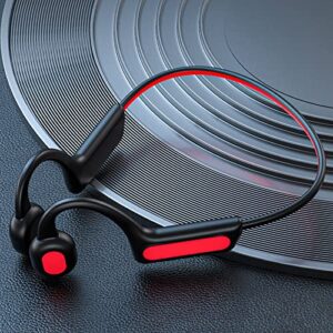 bluetooth headphones stereo wireless earphones built-in noise-canceling mic open-ear waterproof sport headsets for running cycling yoga hiking