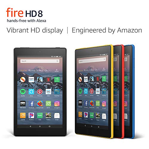 Fire HD 8 Tablet (8" HD Display, 16 GB) - Black (Previous Generation - 8th)