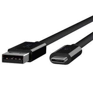 BELKIN F2CU029bt1M-BLK 3.1 USB-A to USB-C Cable, 3ft