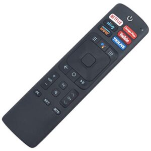 Replacement Voice Command Remote Control fit for Sharp/Hisense Android Smart TV with Voice Assistance sub ERF3A69S ERF3A69 ERF3B69S ERF3B69 ERF3R69H ERF3I69H ERF3N69H ERF3F69V ERF3I69V