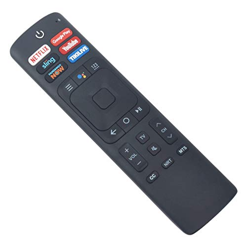 Replacement Voice Command Remote Control fit for Sharp/Hisense Android Smart TV with Voice Assistance sub ERF3A69S ERF3A69 ERF3B69S ERF3B69 ERF3R69H ERF3I69H ERF3N69H ERF3F69V ERF3I69V