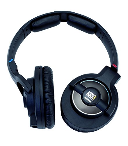 KRK KNS 8400 On-Ear Closed Back Circumaural Studio Monitor Headphones with Volume Control