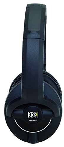 KRK KNS 8400 On-Ear Closed Back Circumaural Studio Monitor Headphones with Volume Control