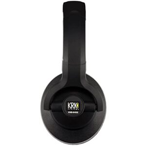 KRK KNS 8400 On-Ear Closed Back Circumaural Studio Monitor Headphones with Volume Control