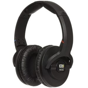 KRK KNS 8400 On-Ear Closed Back Circumaural Studio Monitor Headphones with Volume Control