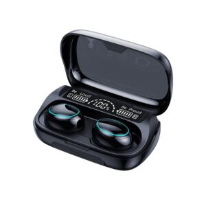 suomi wireless earbuds bluetooth 2023, g36, bluetooth 5.3 built-in microphone led digital shows charging bluetooth headphone, touch control stereo cordless earphones for iphone/android