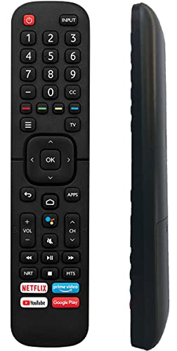 ERF2G60H Remote Control Replacement for Hisense Android Smart TV - No Voice Search