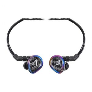 astell&kern layla in-ear monitors by jerry harvey audio – 12 drivers per channel, 4th order crossover, and carbon fiber housing