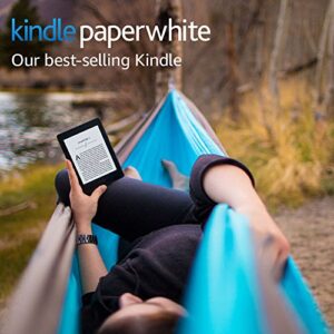 Kindle Paperwhite E-reader (Previous generation – 2015 release) - Black, 6" High-Resolution Display (300 ppi) with Built-in Light, Wi-Fi, Ad-Supported