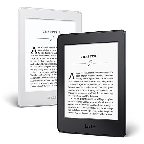 Kindle Paperwhite E-reader (Previous generation – 2015 release) - Black, 6" High-Resolution Display (300 ppi) with Built-in Light, Wi-Fi, Ad-Supported