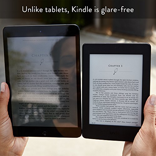 Kindle Paperwhite E-reader (Previous generation – 2015 release) - Black, 6" High-Resolution Display (300 ppi) with Built-in Light, Wi-Fi, Ad-Supported